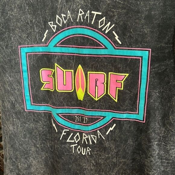 Colortone | Shirts | Vintage Boca Ratonbsurf Florida Beach Tour Its ...